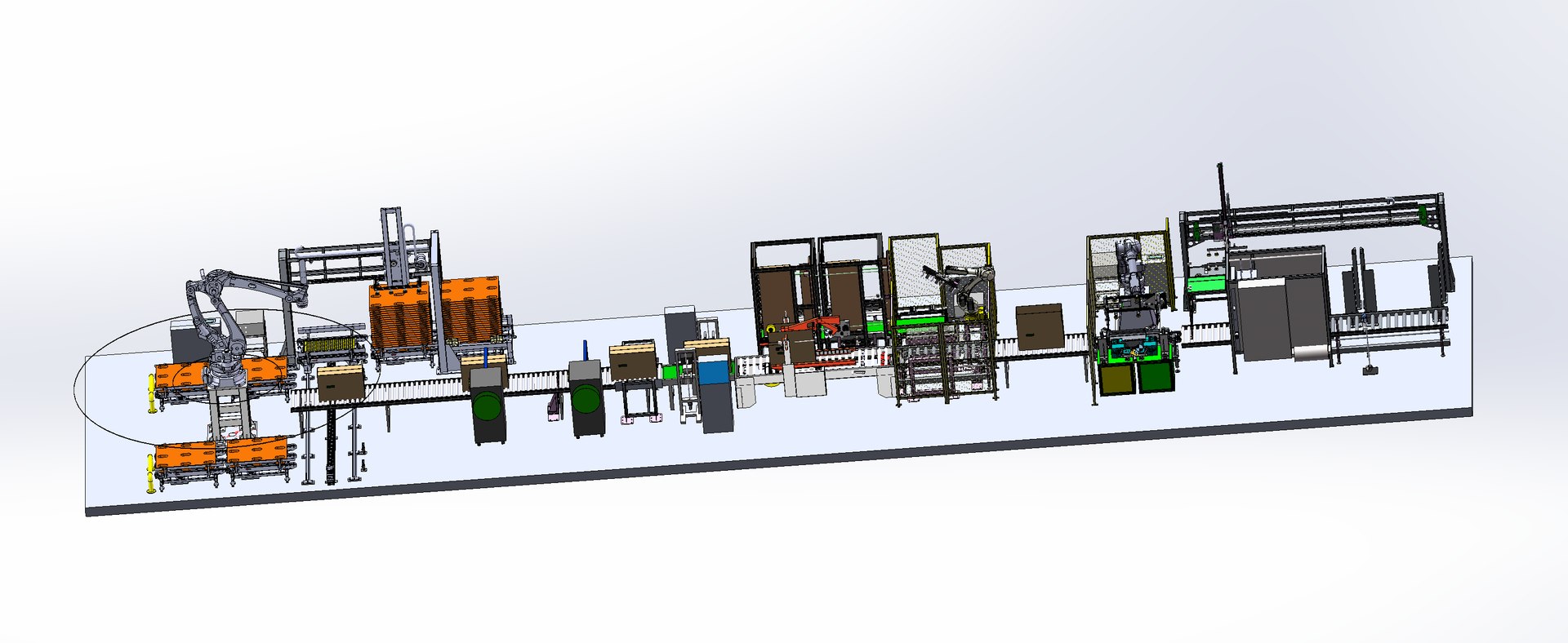 Air Conditioning Packaging Automatic Production Line 3D - TurboSquid ...