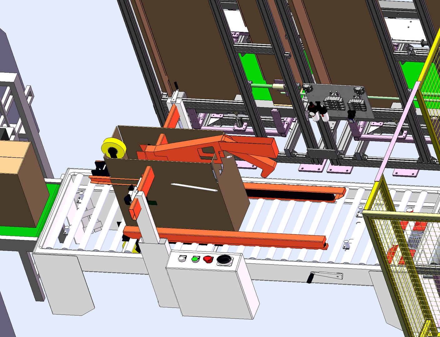 Air Conditioning Packaging Automatic Production Line 3D - TurboSquid ...