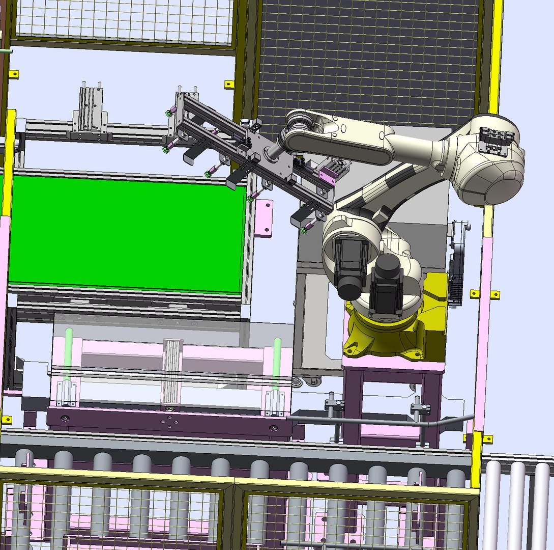 Air Conditioning Packaging Automatic Production Line 3D - TurboSquid ...