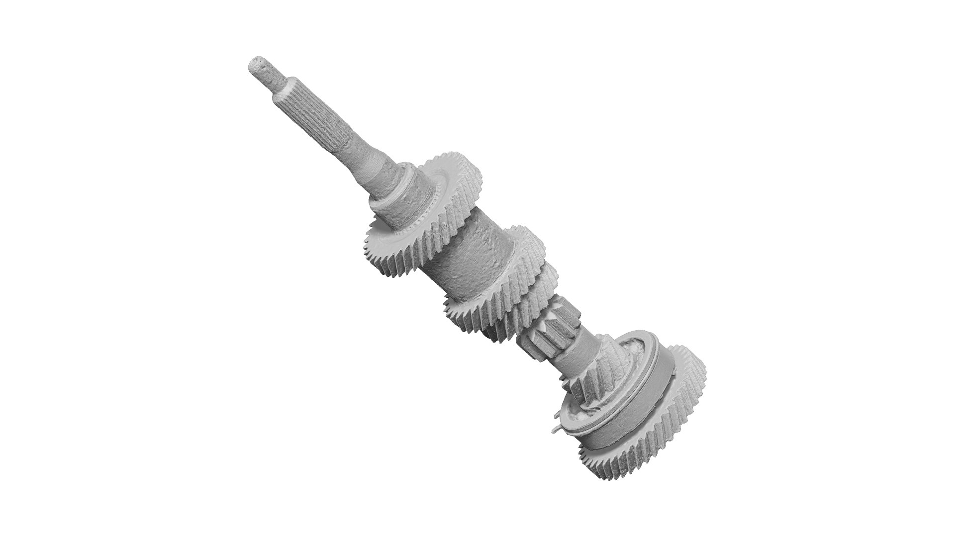 3D Composite Gear Shaft Raw Scanned Model - TurboSquid 1816191