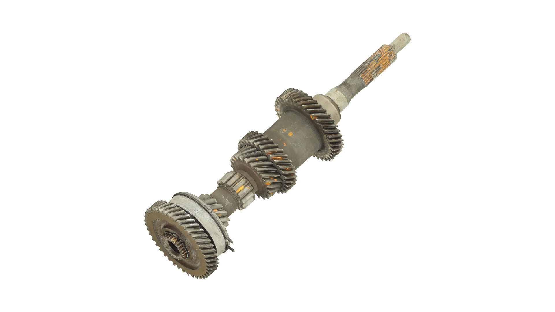 3D Composite Gear Shaft Raw Scanned Model - TurboSquid 1816191