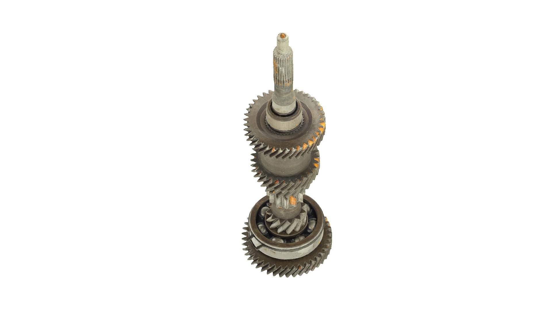 3D Composite Gear Shaft Raw Scanned Model - TurboSquid 1816191