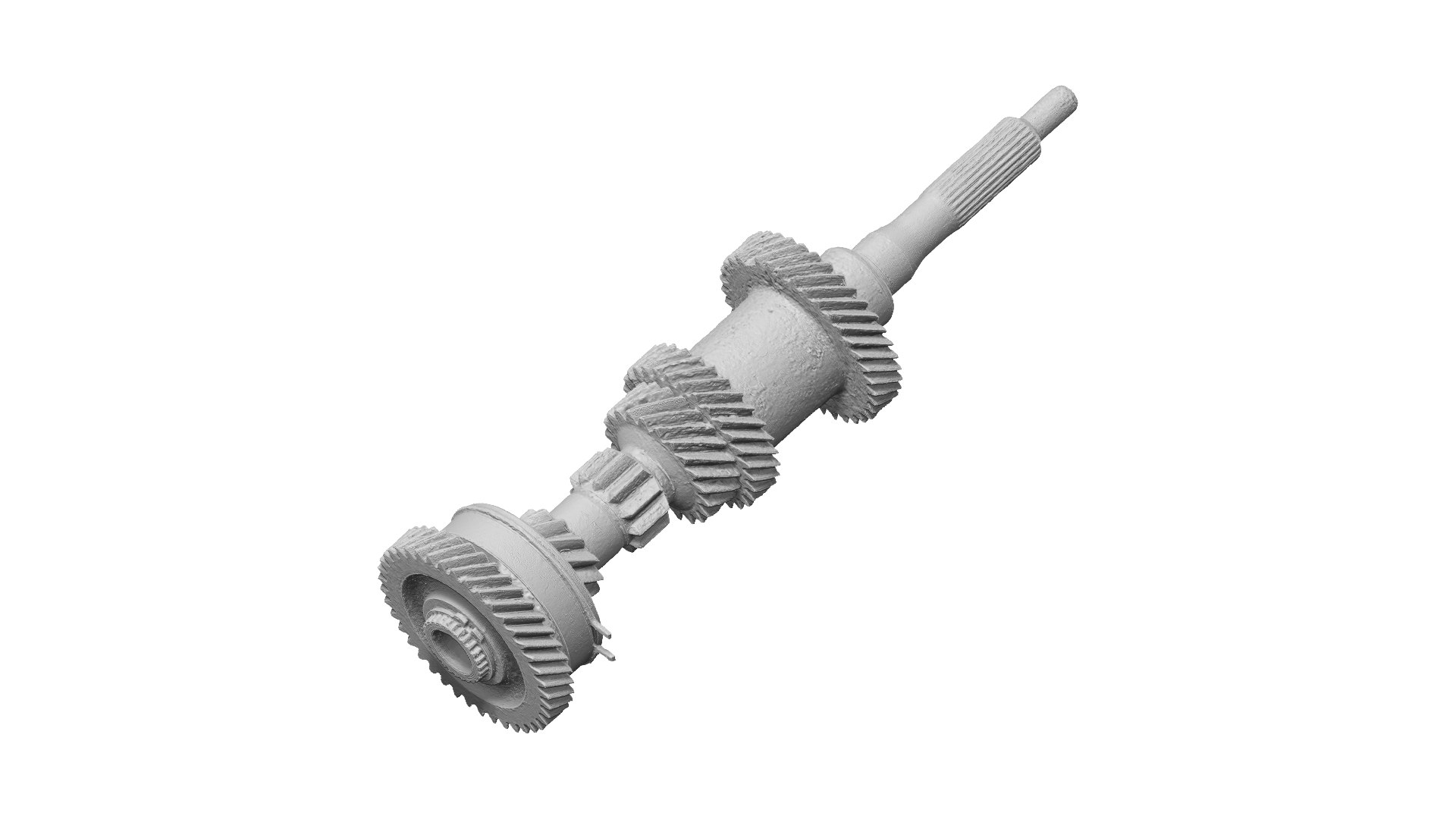 3D Composite Gear Shaft Raw Scanned Model - TurboSquid 1816191