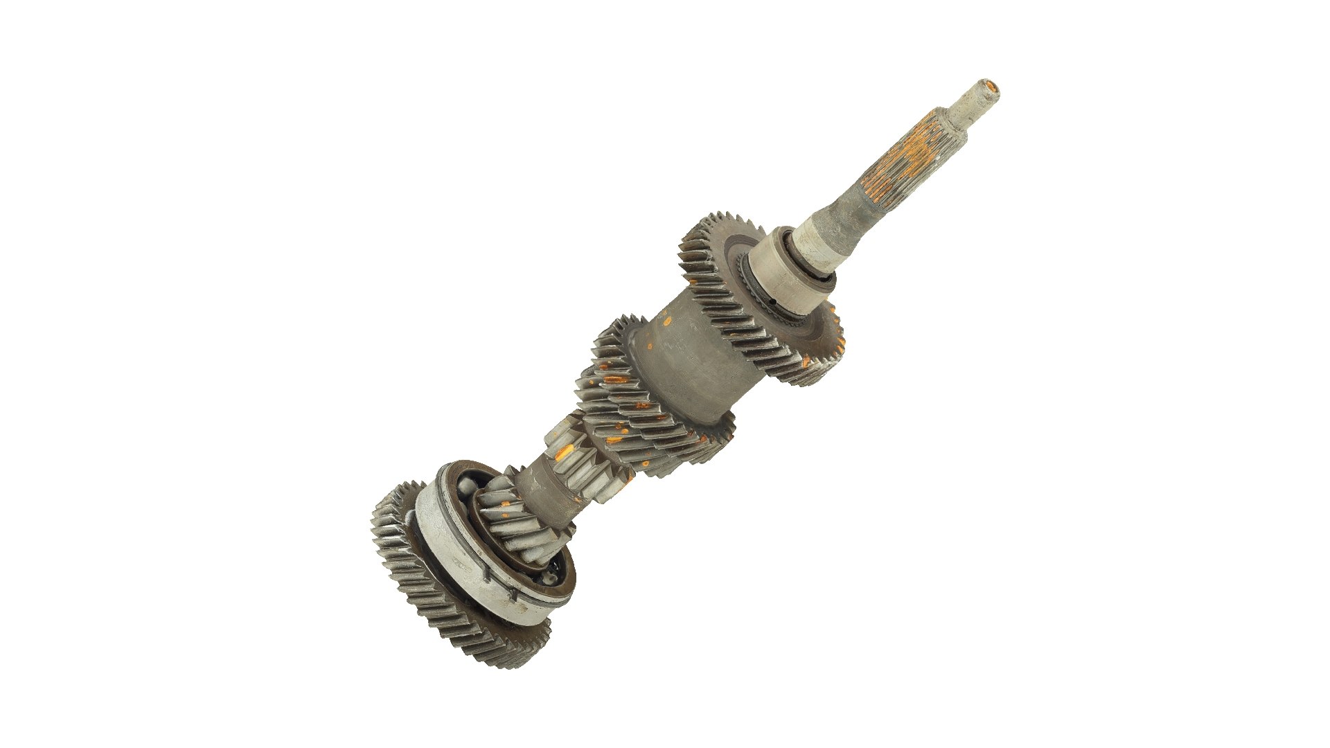 3D Composite Gear Shaft Raw Scanned Model - TurboSquid 1816191
