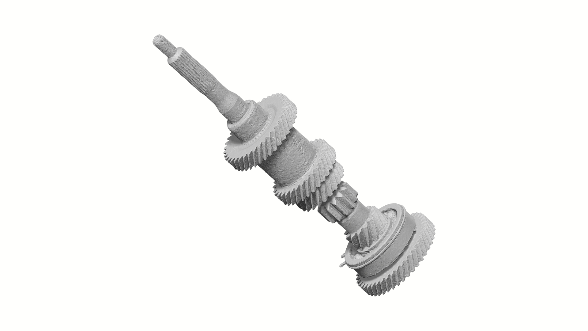 3D Composite Gear Shaft Raw Scanned Model - TurboSquid 1816191