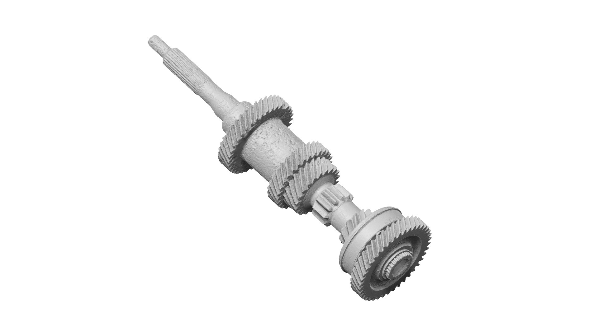 3D Composite Gear Shaft Raw Scanned Model - TurboSquid 1816191