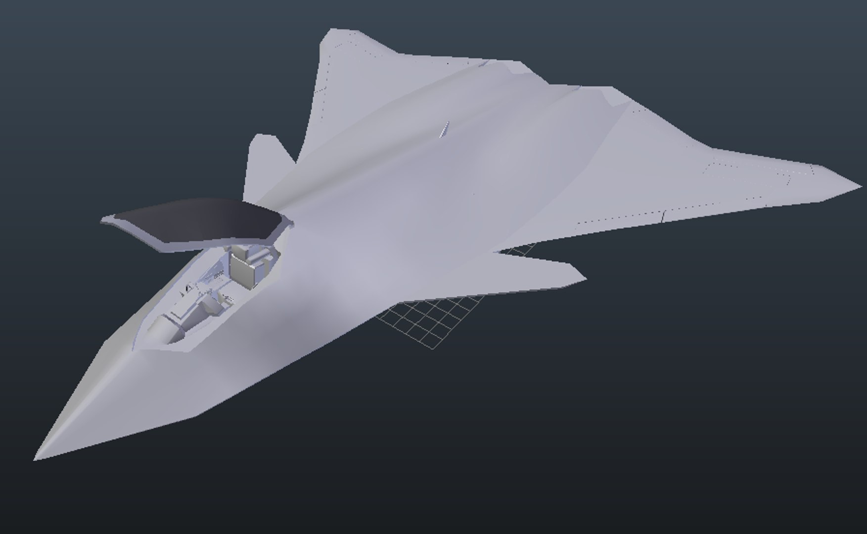 Fa-xx Fifth Generation Fighter Jet 3D - TurboSquid 1534392