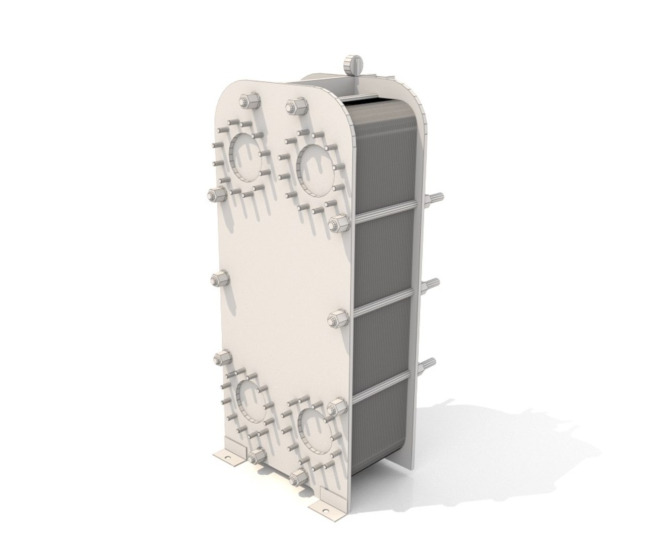 Heat Exchanger 3D Model - TurboSquid 1647234