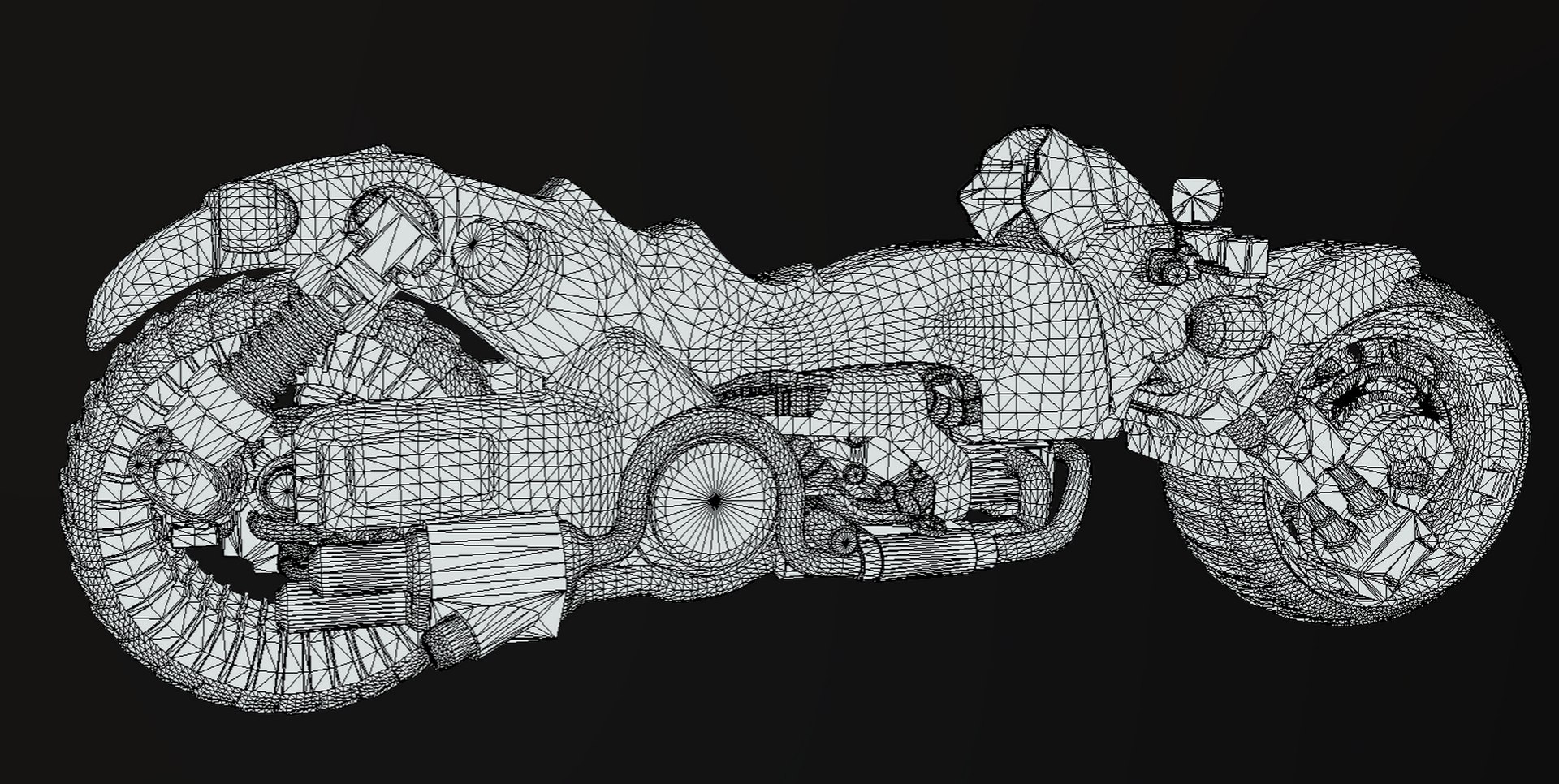 The Eradicator Futuristic Motorcycle - Game Ready 3D Model - TurboSquid ...