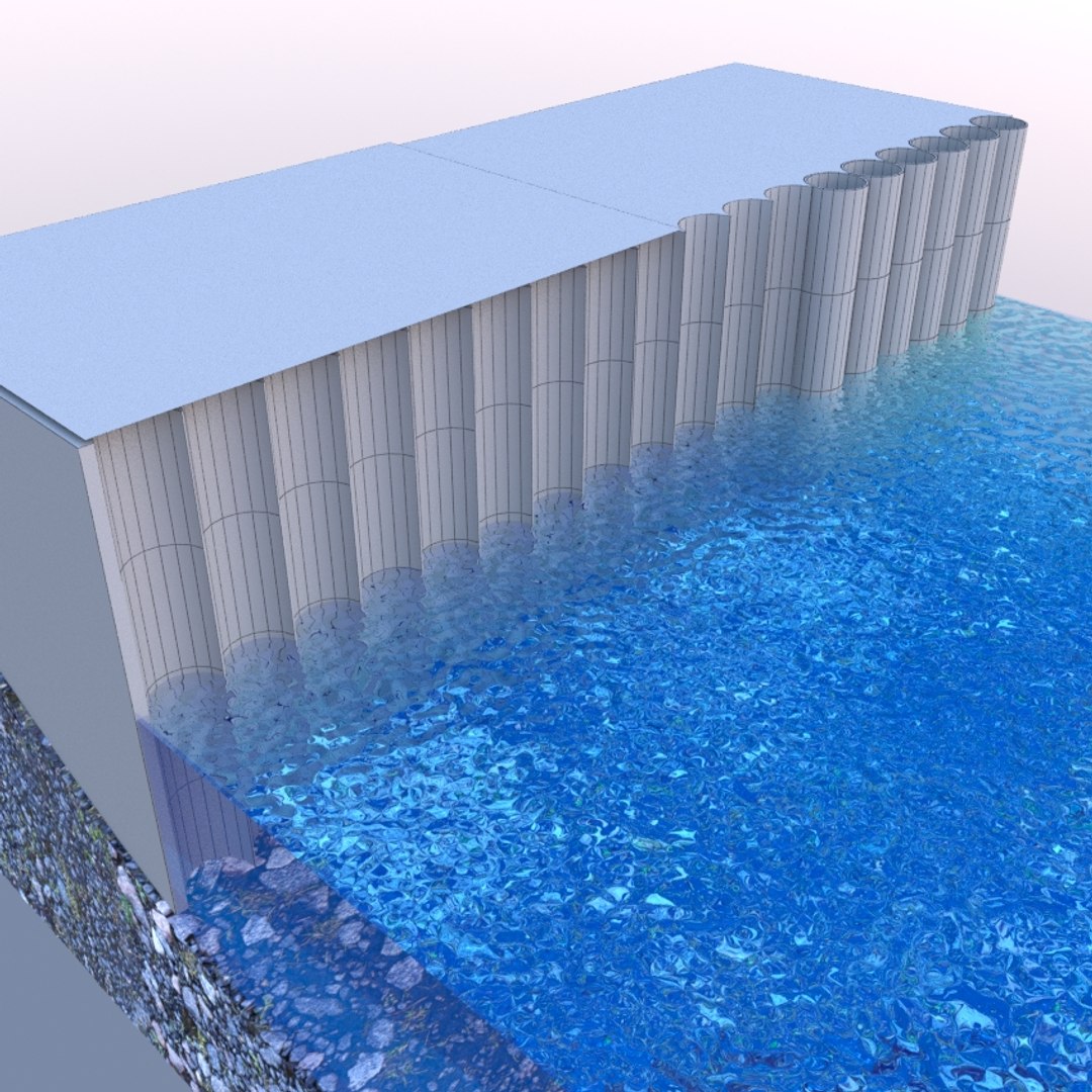 3D Construction Quay Wall - TurboSquid 1570279