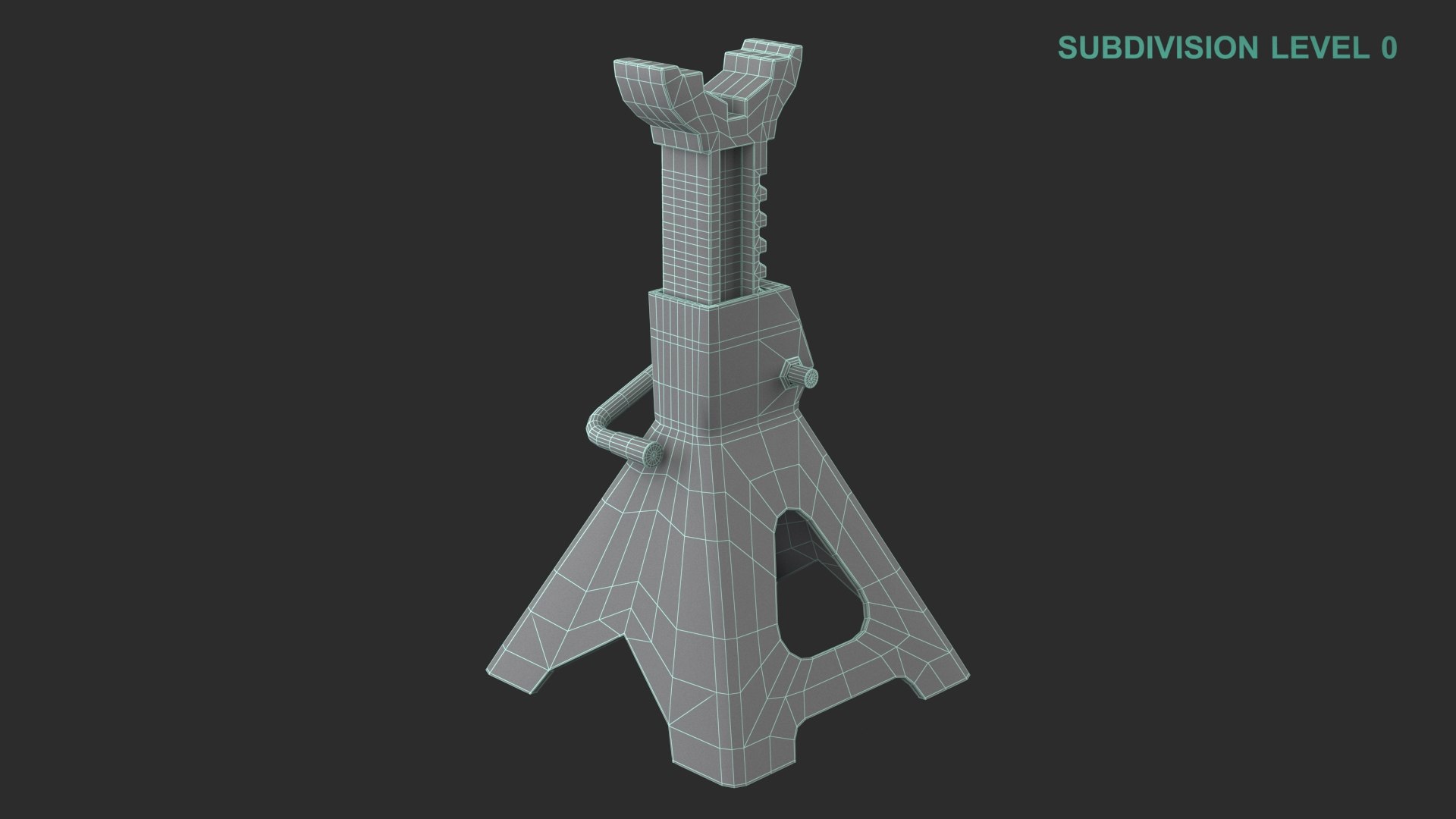 Jack Stand 3D Model - TurboSquid 1891542