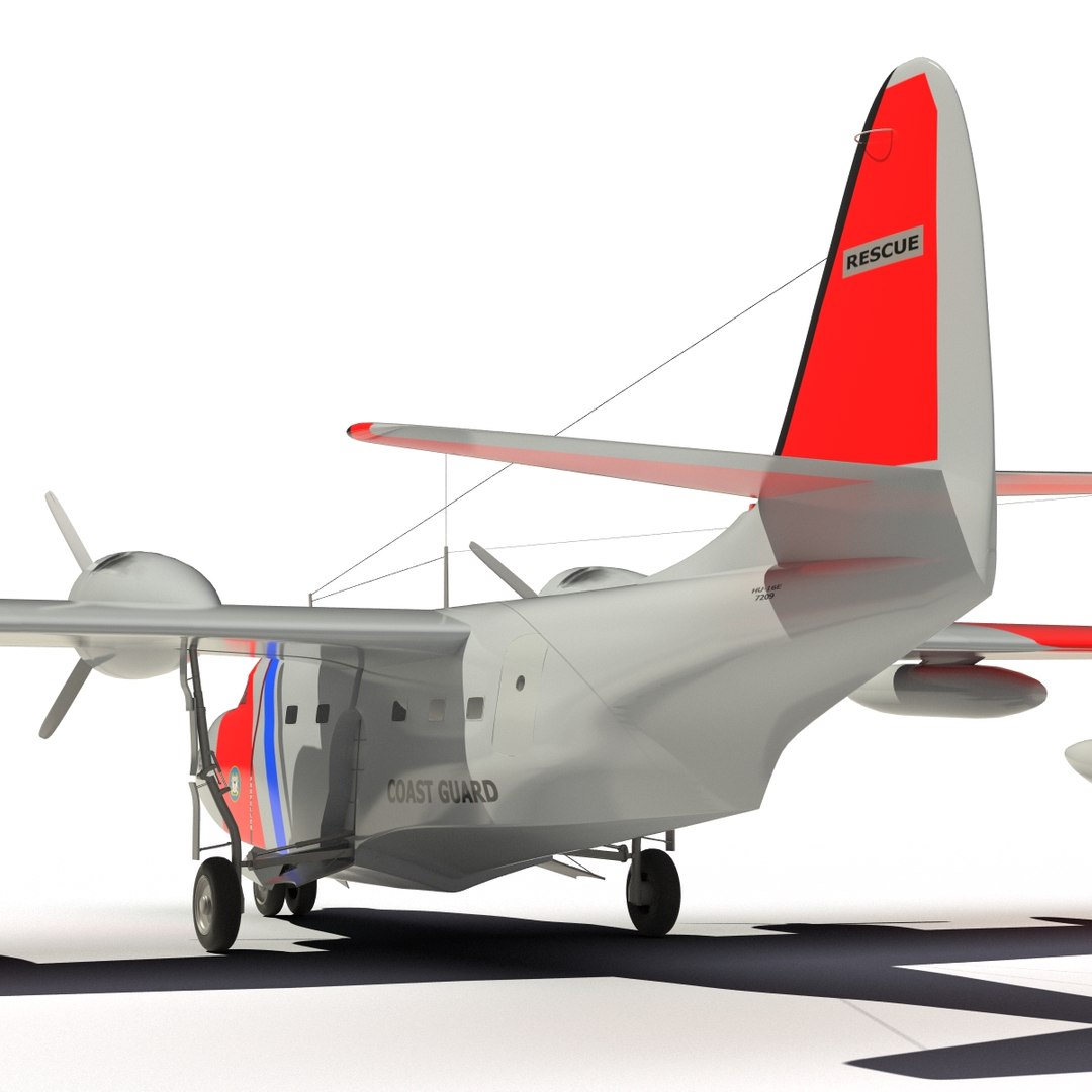 3d Model Hu-16 Aircraft