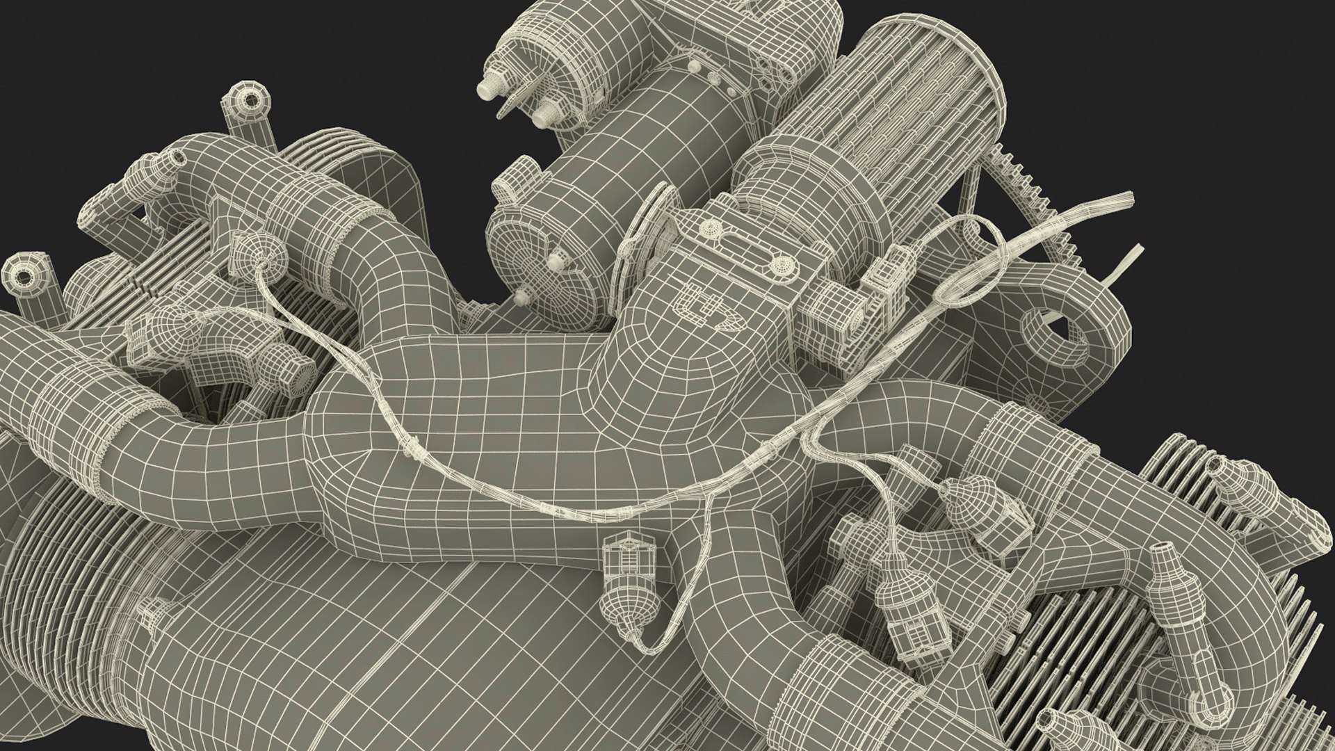 3D Aircraft Engine UL260i Model - TurboSquid 2186002