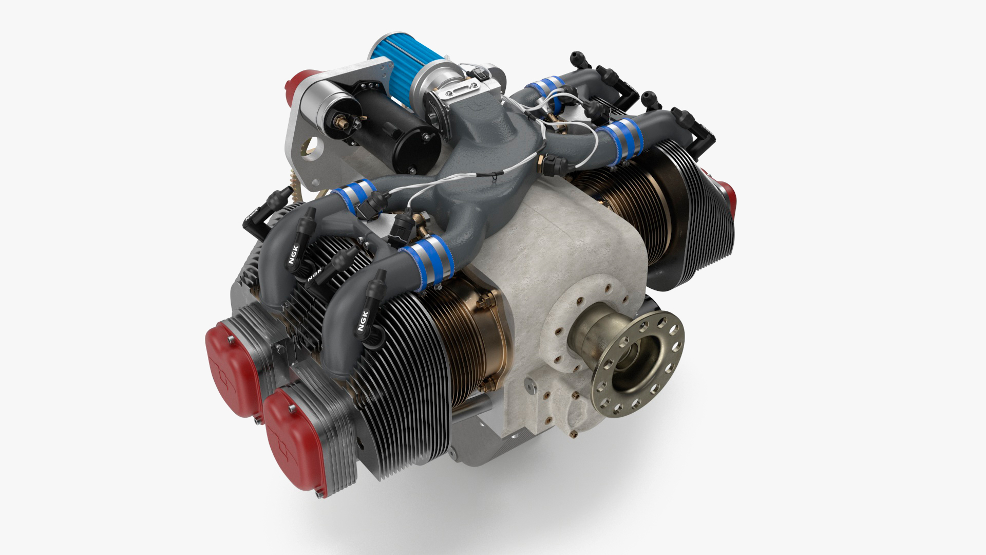 3D Aircraft Engine UL260i Model - TurboSquid 2186002