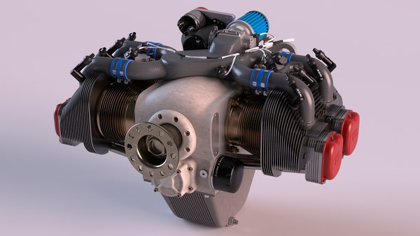 modelo 3d Motor de avión UL260i - TurboSquid 2186002