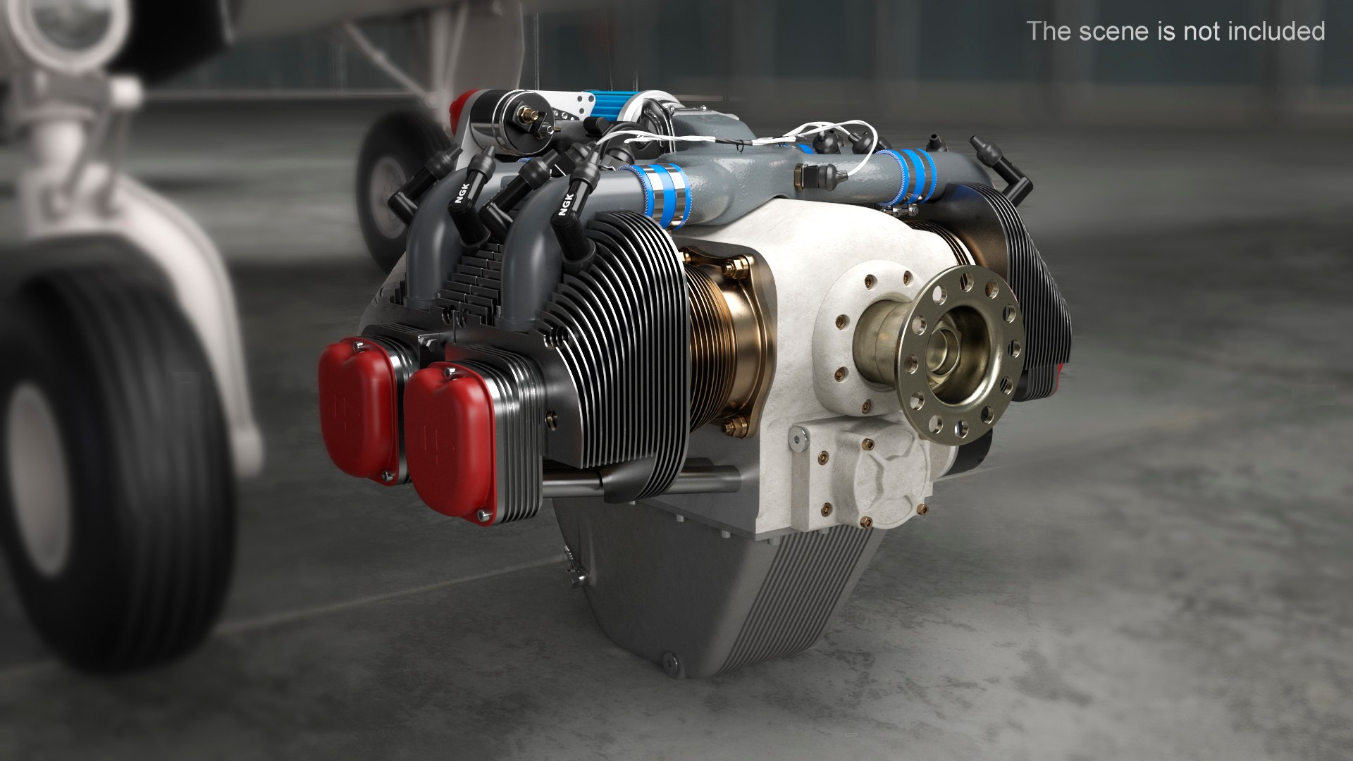 3D Aircraft Engine UL260i Model - TurboSquid 2186002