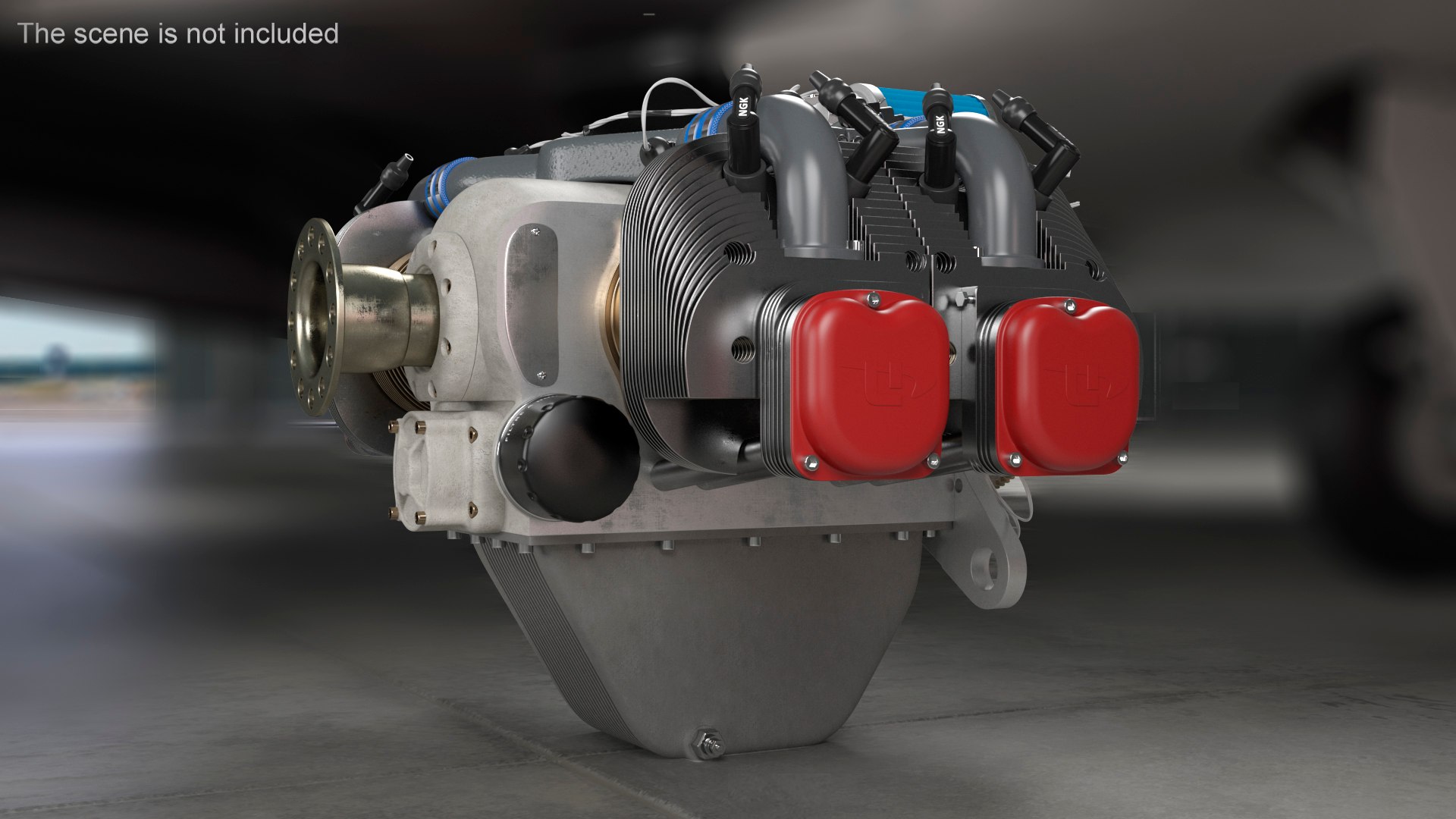 3D Aircraft Engine UL260i Model - TurboSquid 2186002