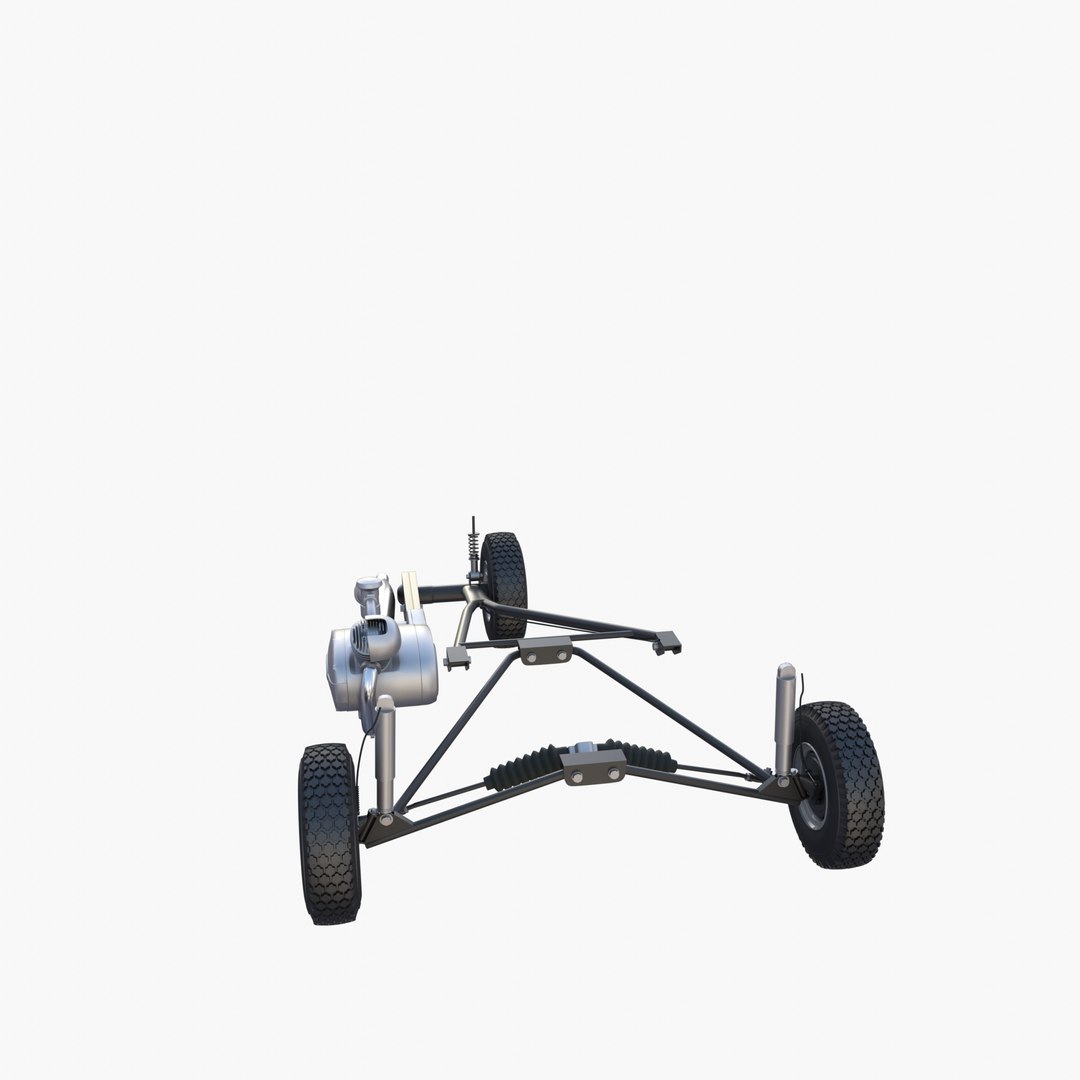 3D Generic 50cc Microcar With Interior And Chassis - TurboSquid 1786475