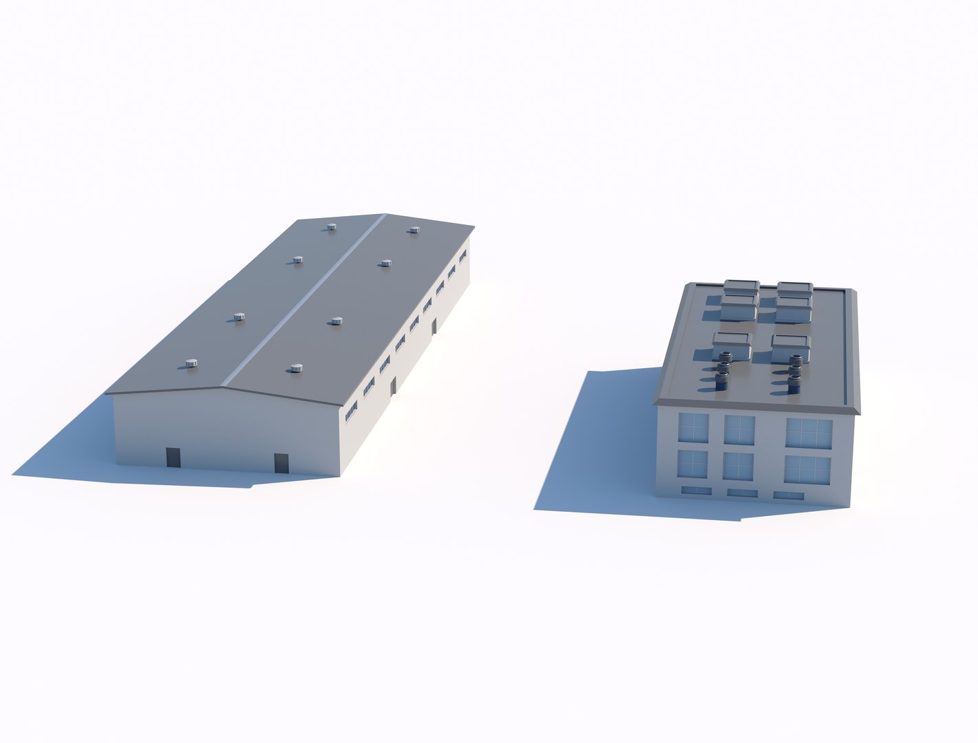 Warehouse Or Logistics Center 3d Model 3D - TurboSquid 1851750
