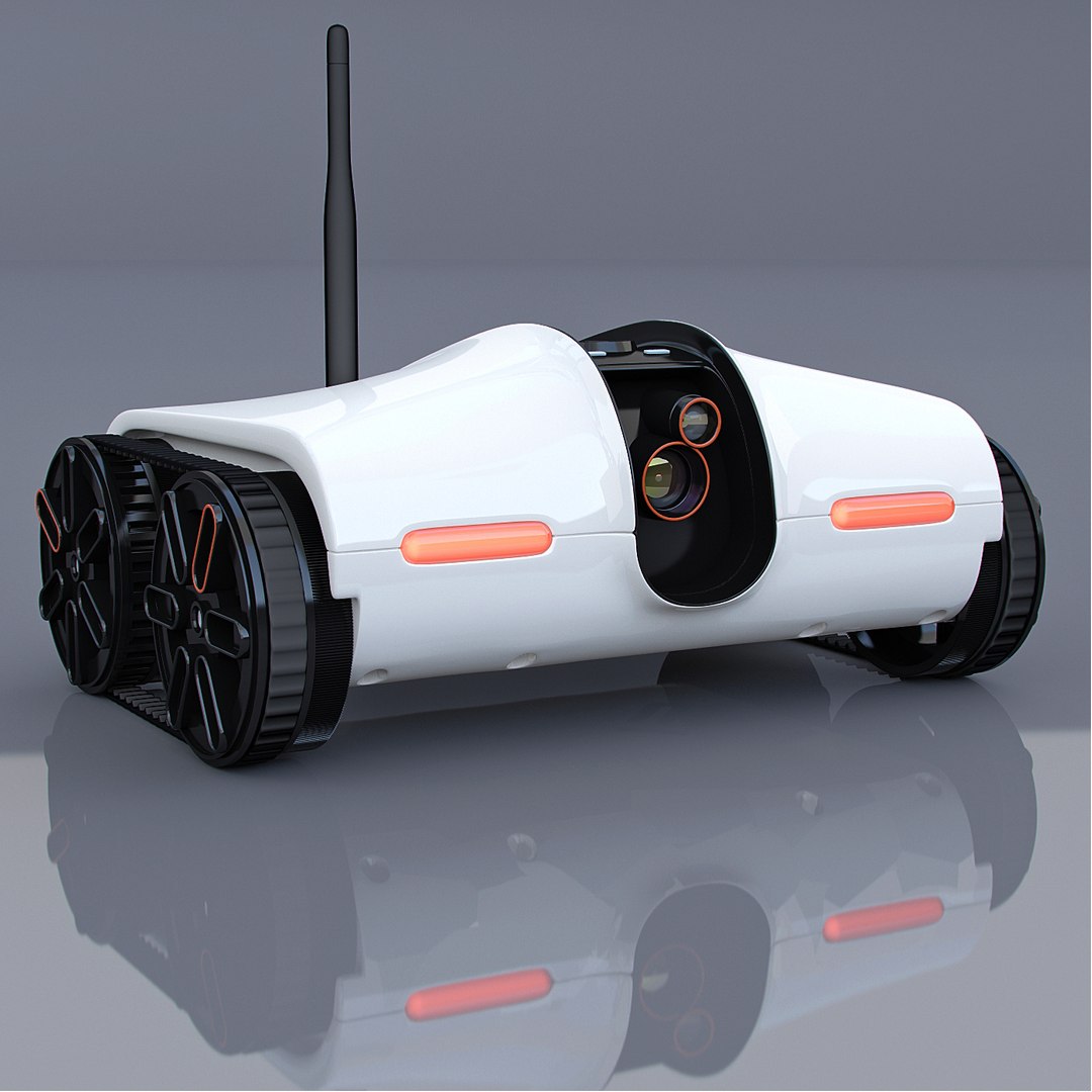 3d rover spy tank model