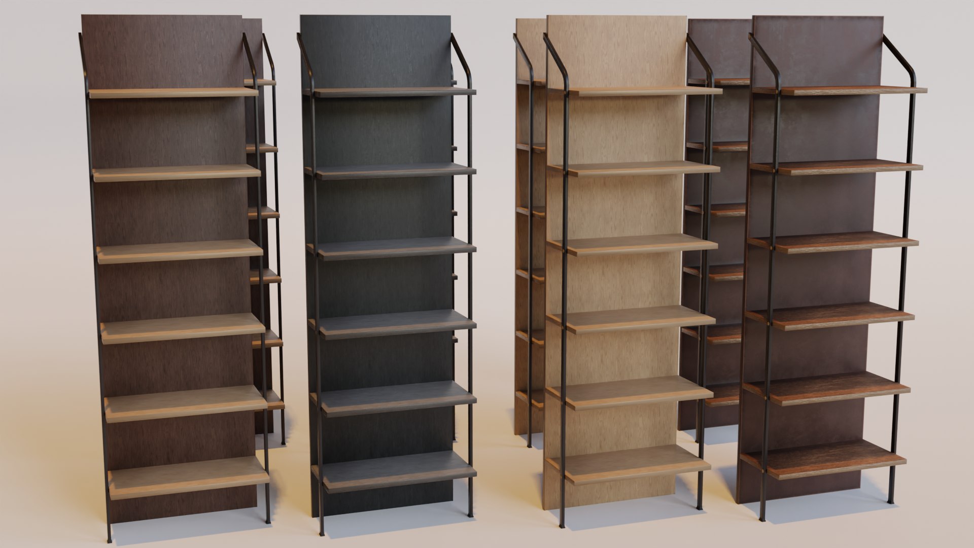 Bookshelf Shelf 3D Model - TurboSquid 1676856