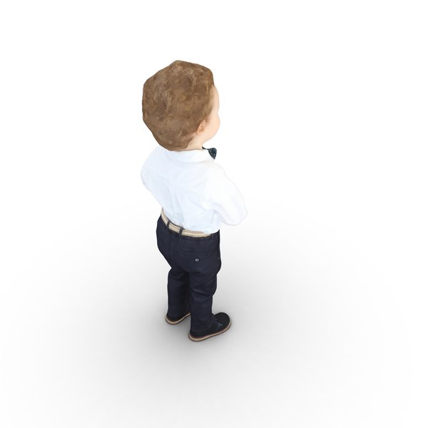 Boy standing 3D model - TurboSquid 1697059
