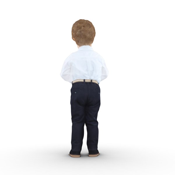 Boy standing 3D model - TurboSquid 1697059