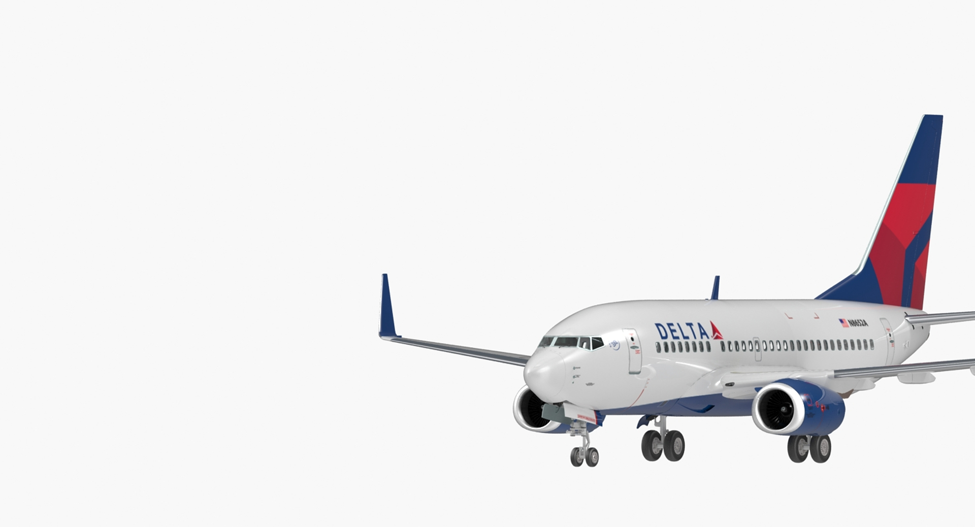 3D Boeing 737-600 Delta Air Lines Model - TurboSquid 1150955