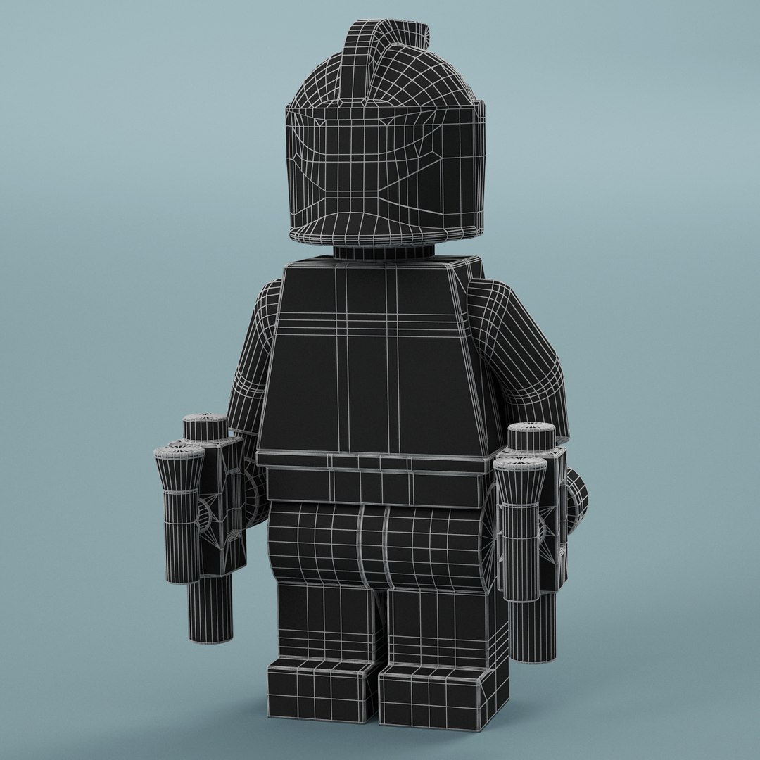 3ds Max Lego Trooper