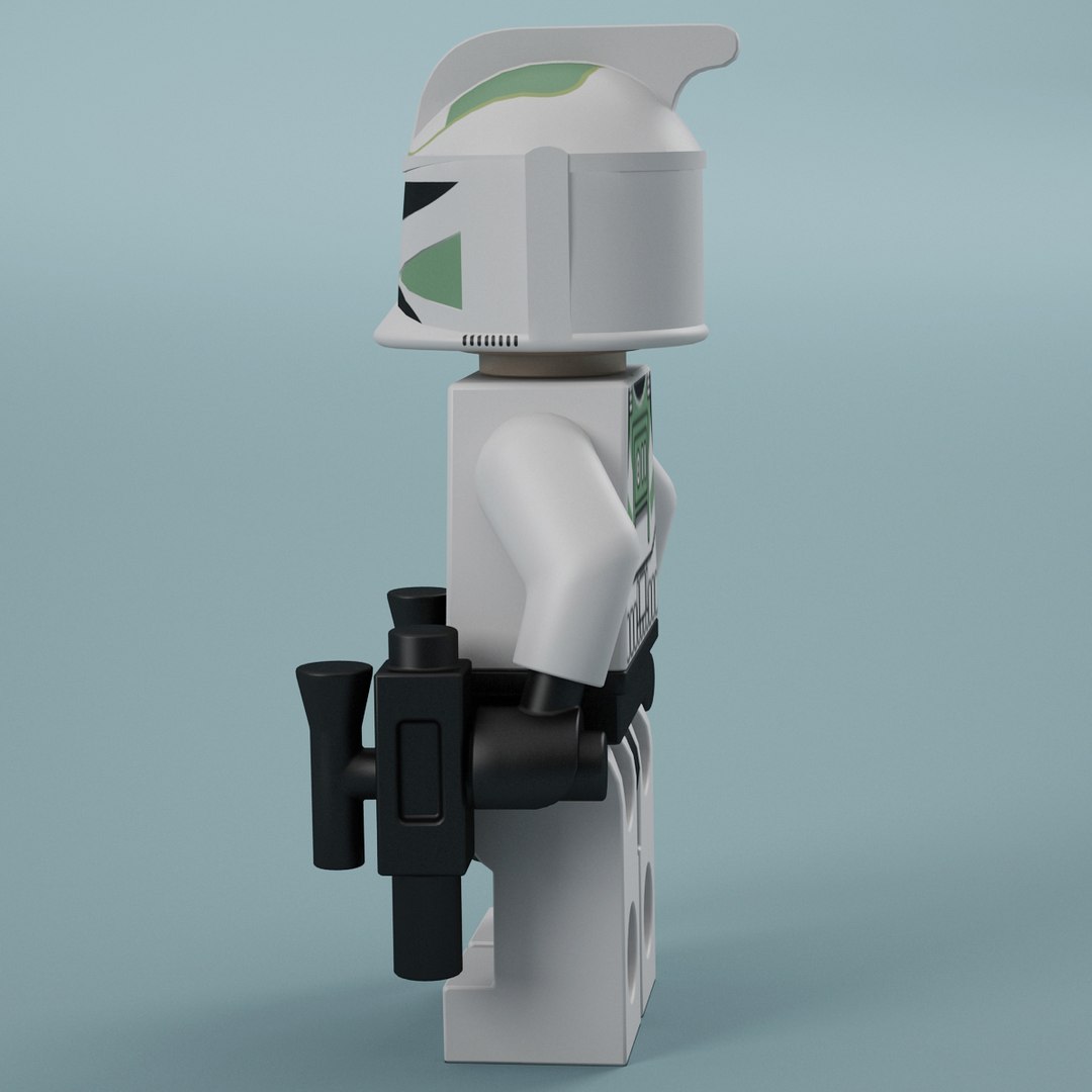 3ds Max Lego Trooper
