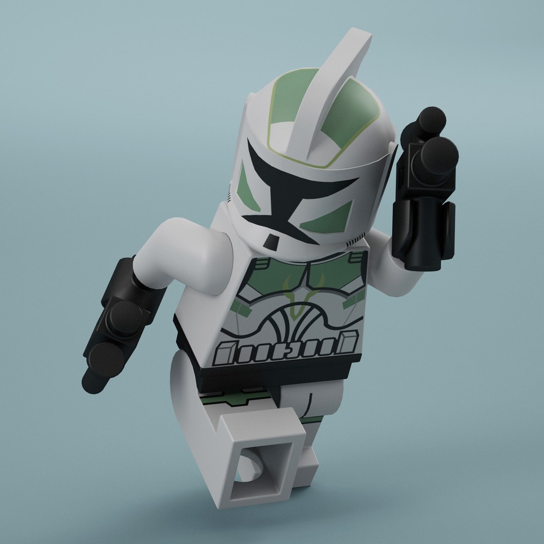 3ds Max Lego Trooper