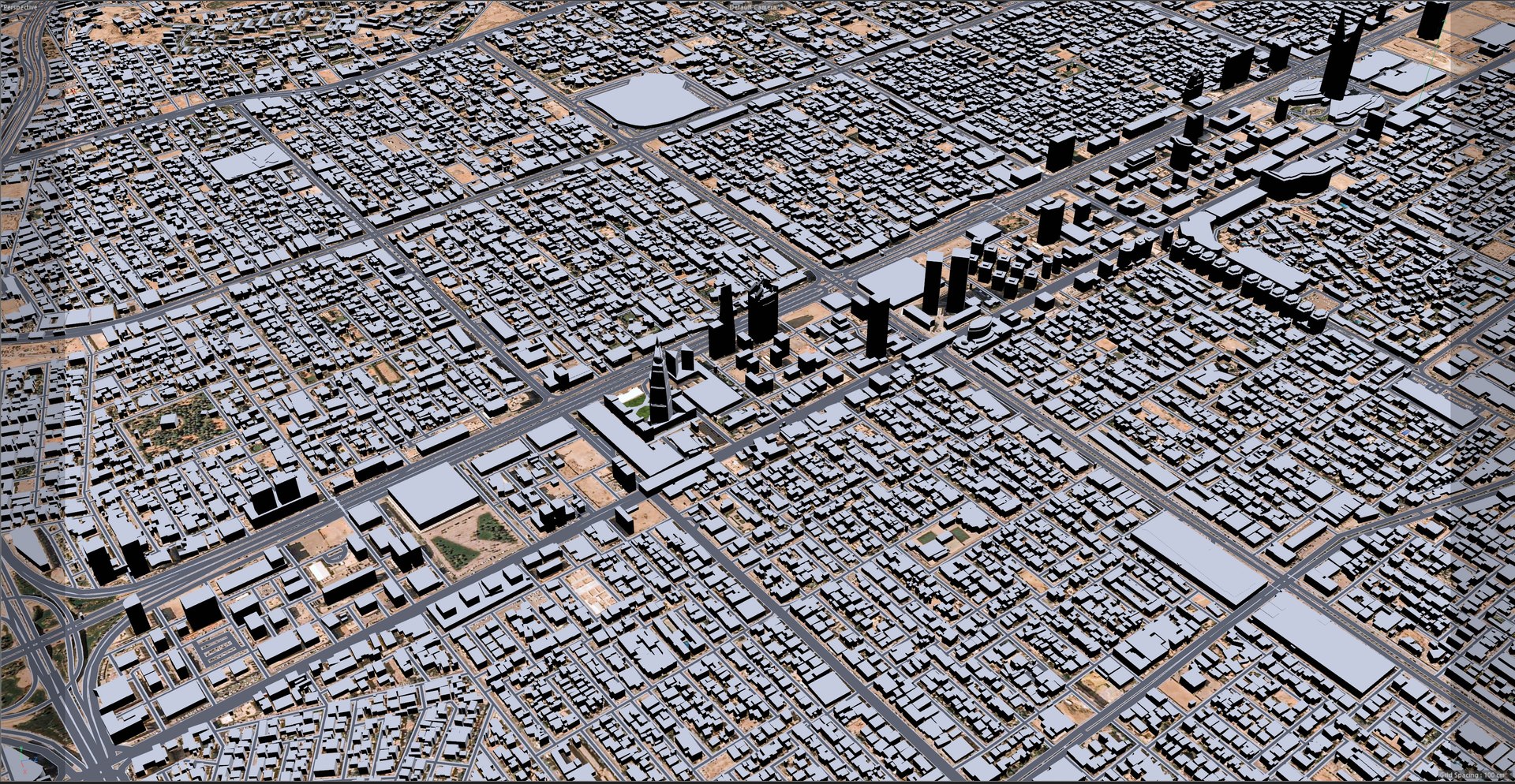 3D Riyadh Downtown In Saudi Arabia Model - TurboSquid 1927276