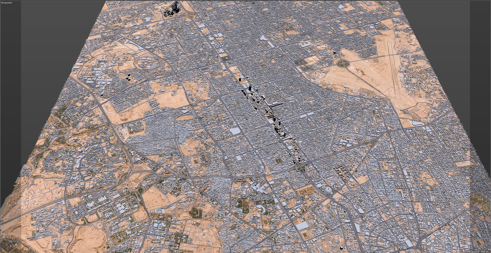 3D Riyadh Downtown In Saudi Arabia Model - TurboSquid 1927276