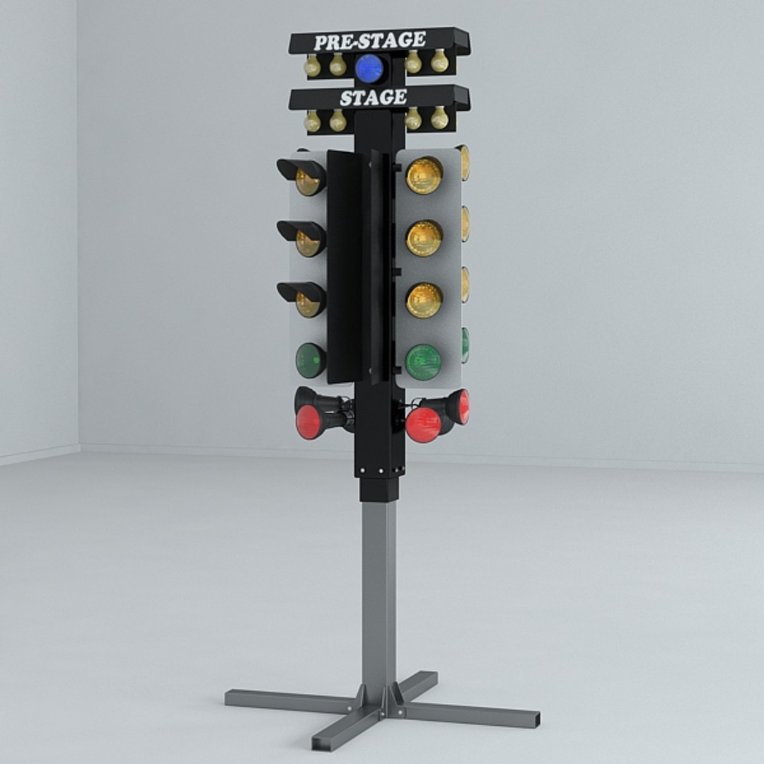 3D Drag Racing Christmas Tree Model - TurboSquid 1191667