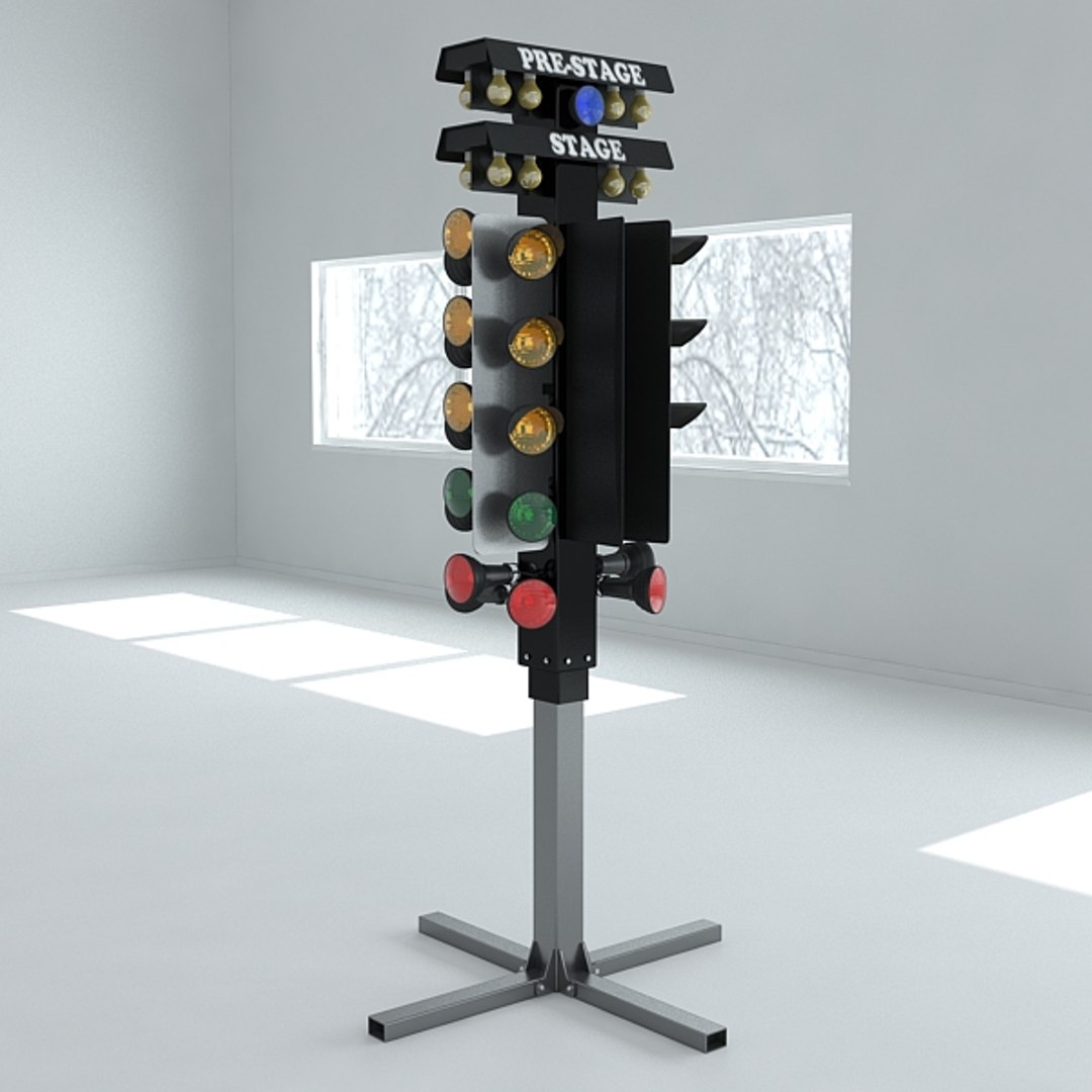 3D Drag Racing Christmas Tree Model - TurboSquid 1191667