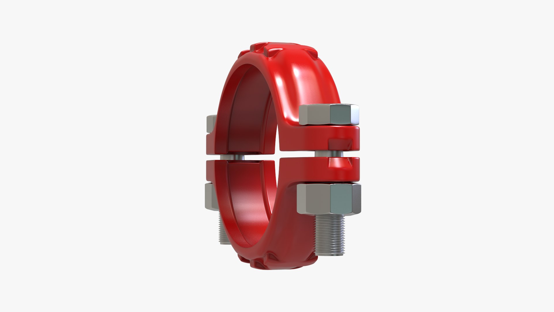 3D Rigid Grooved Coupling - TurboSquid 2414057