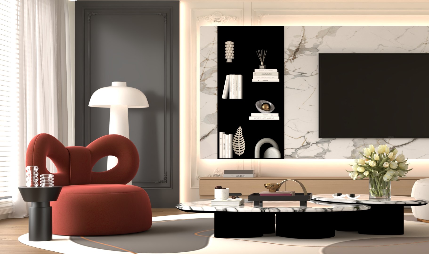 G5-French Luxury Interior Scene by 3dmax model - TurboSquid 2074376