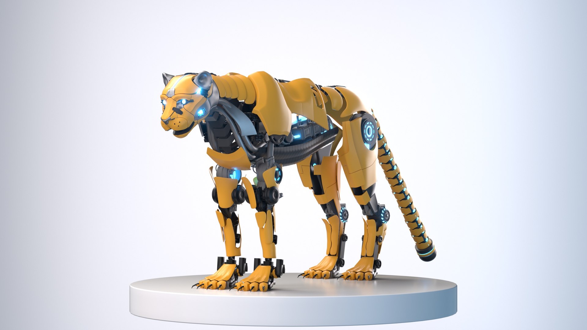 3D Robotic Cheetah model - TurboSquid 2162949