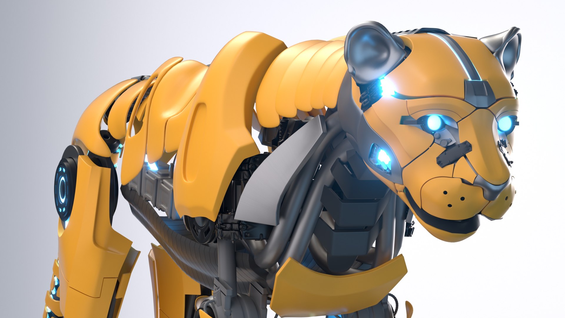 3D Robotic Cheetah model - TurboSquid 2162949