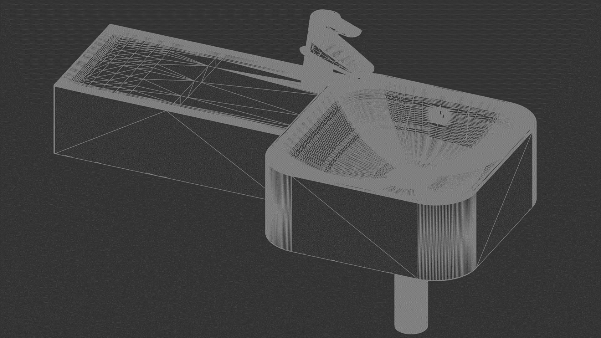3D Model Basin Sink 25 - TurboSquid 2176052