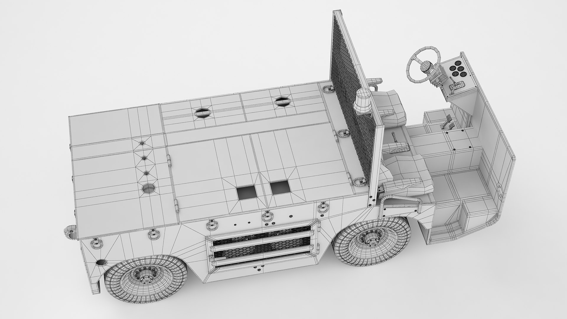 3D model Military Aircraft Tugs 03 - TurboSquid 1738352
