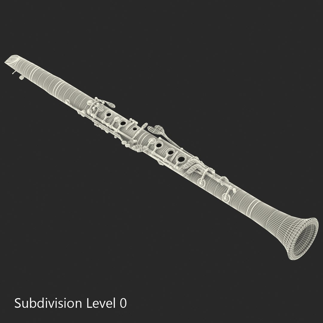 clarinet 3d 3ds