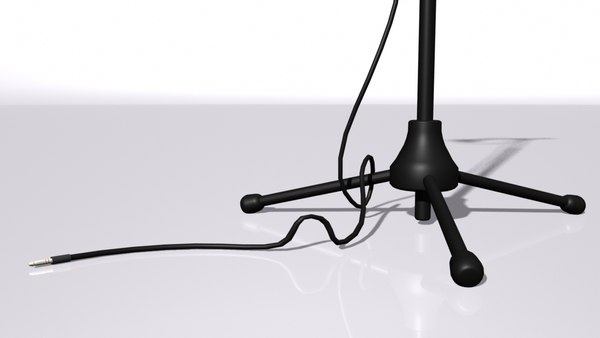 3D microphone stand model - TurboSquid 1519272