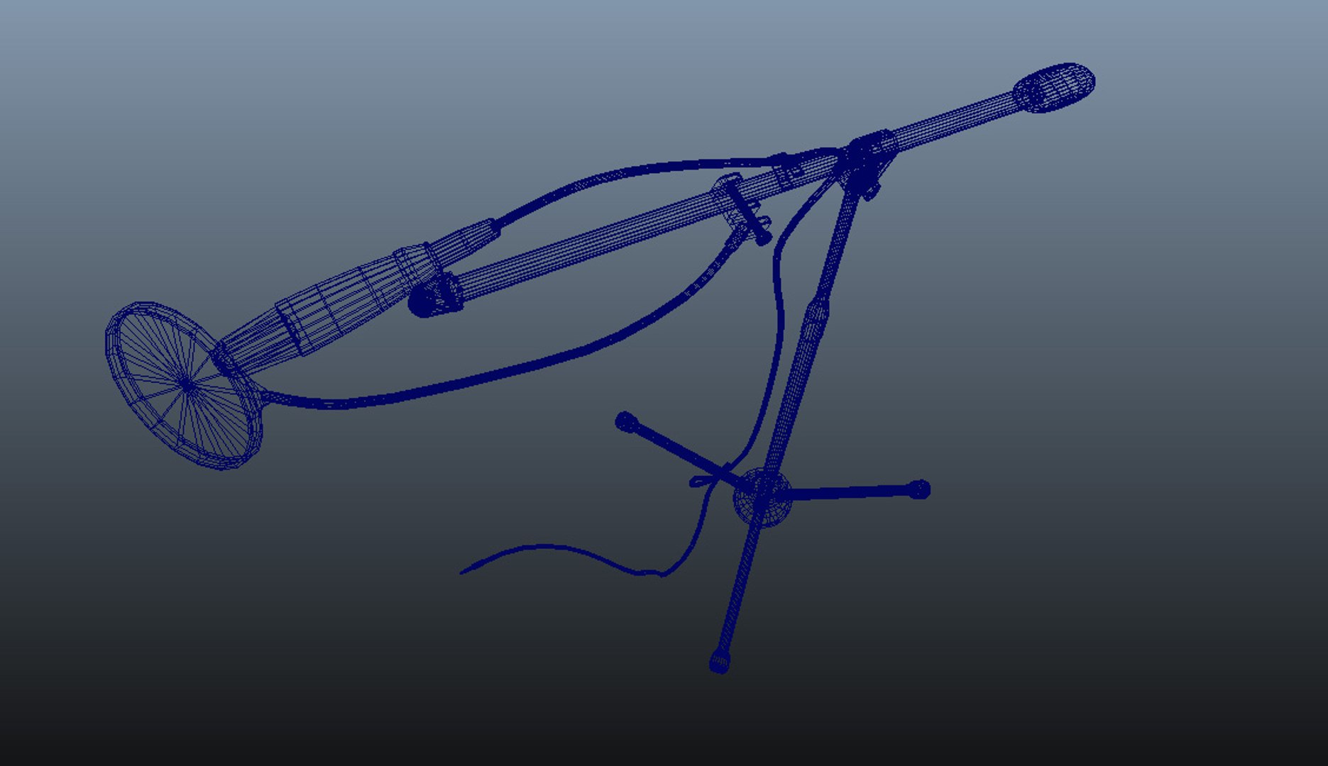 3D Microphone Stand Model - TurboSquid 1519272