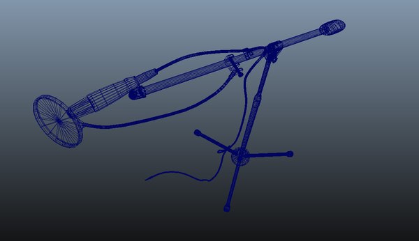3D microphone stand model - TurboSquid 1519272