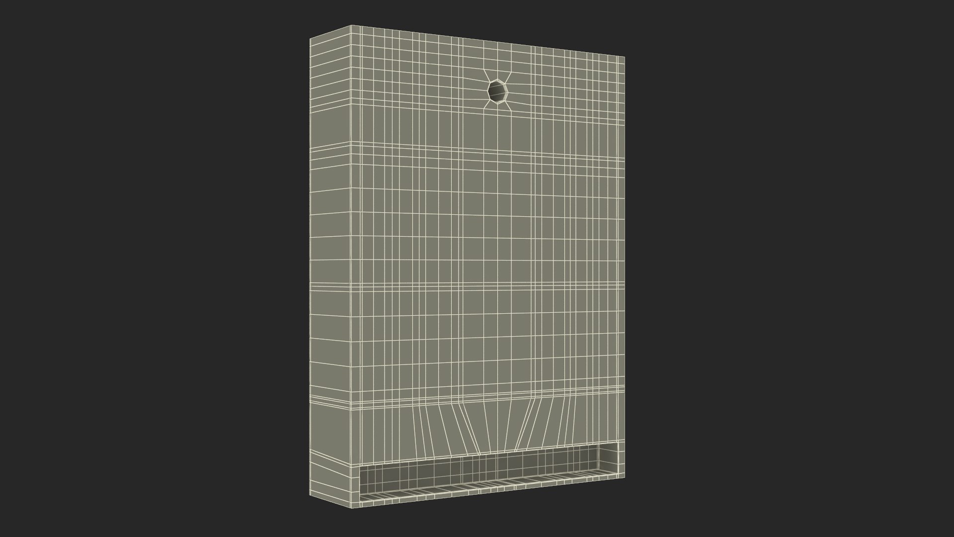 3D Pull Down Fire Alarm model - TurboSquid 2115627