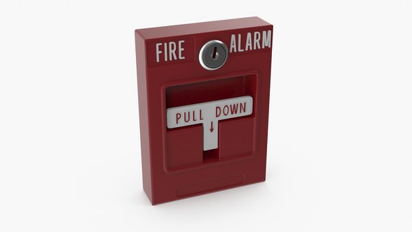 modelo 3d Alarma de incendio desplegable - TurboSquid 2115627