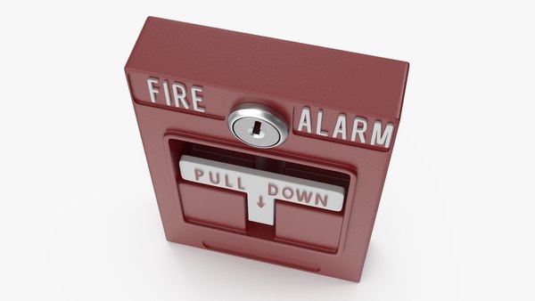 modelo 3d Alarma de incendio desplegable - TurboSquid 2115627