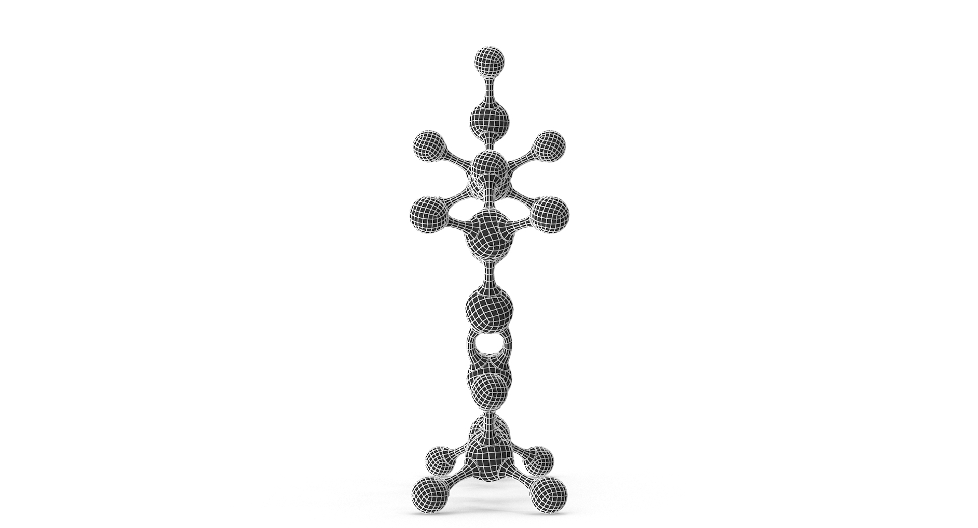 Mescaline Molecular 3D Model - TurboSquid 1377441
