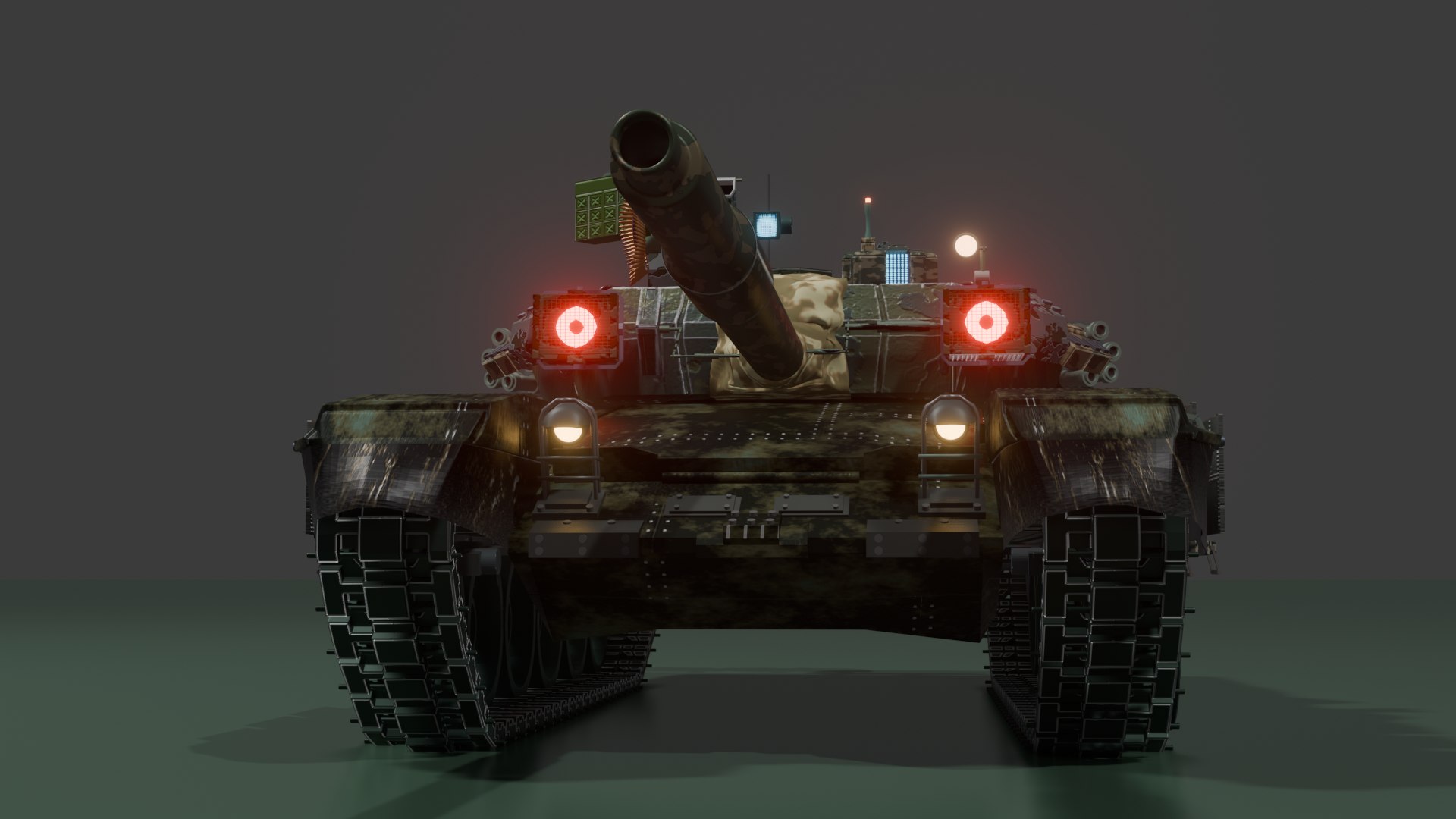 Tank T-90 3D Model - TurboSquid 2196653